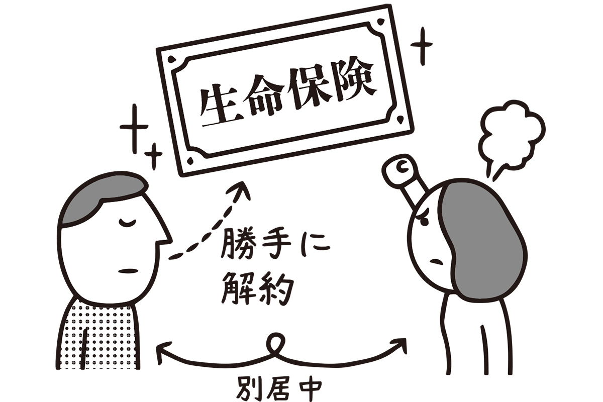 《法律相談》離婚予定の夫が勝手に生命保険を解約して返戻金を独り占め…妻にもらう権利はないのか？ 弁護士が「請求は難しい」と判断する理由 ...